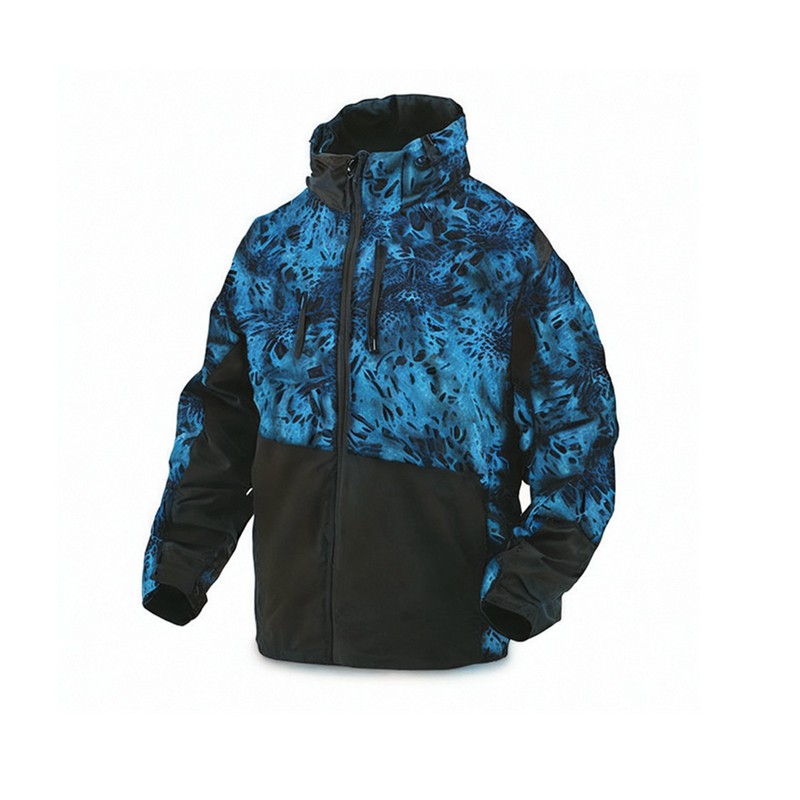 Custom Logo Fishing Camping Camo Hard Shell Jacket Factory_Manufacturer ...