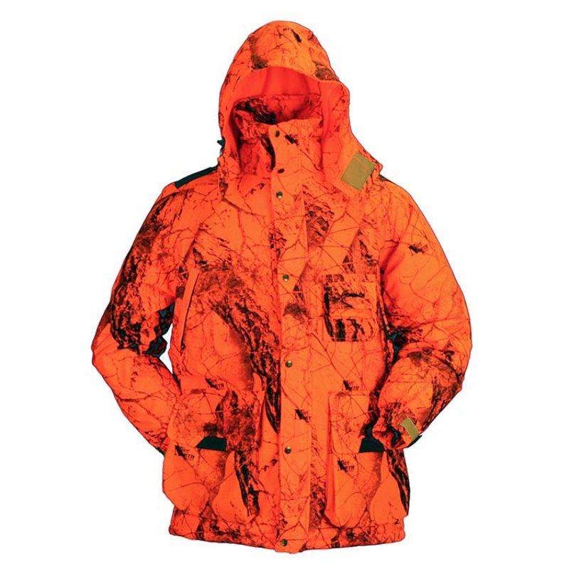 Custom Camo Blaze Orange Hunting Jacket Factory_Manufacturer_Supplier ...